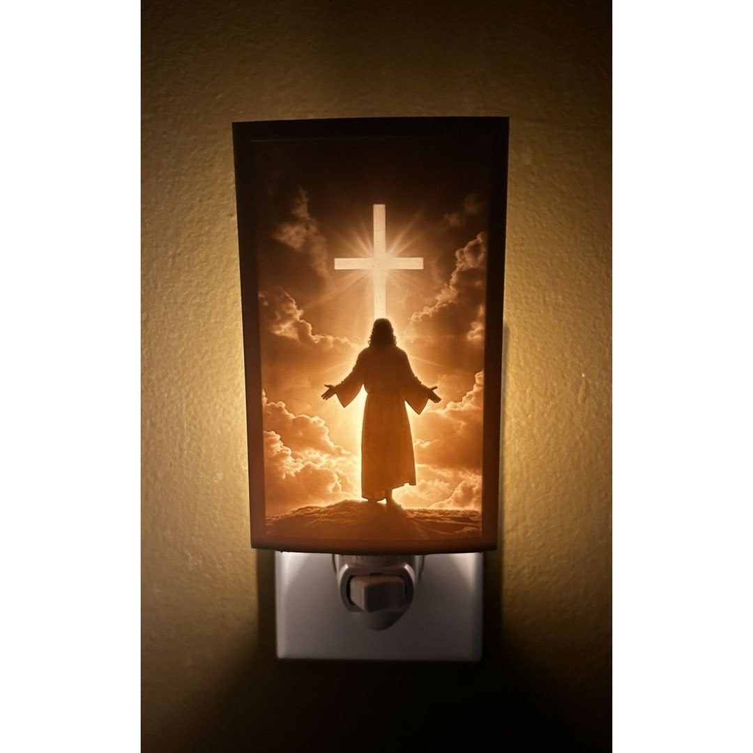 Jesus, Religious, Unique Custom Made 3D Lithophane Night-light - Etsy