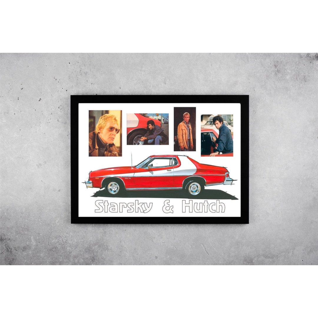 Starsky and Hutch Art Print Poster Torino - Etsy