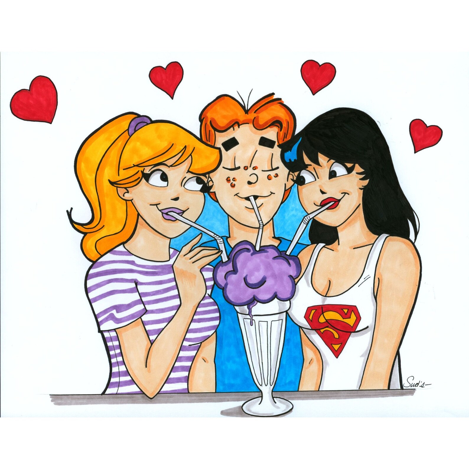 Archie Art Print Poster - Etsy