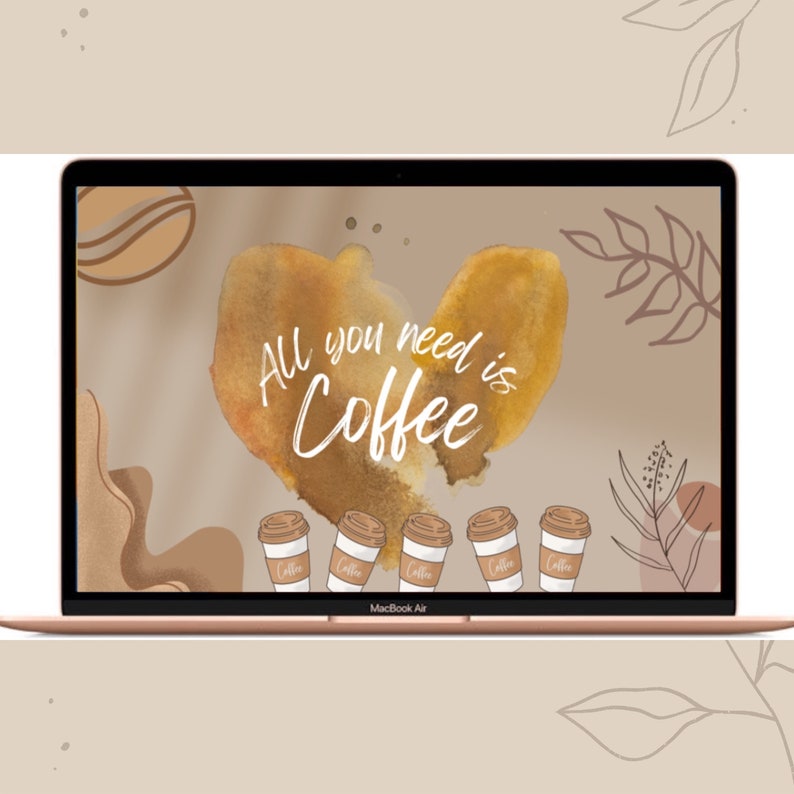 Coffee Lover Wallpaper - Etsy