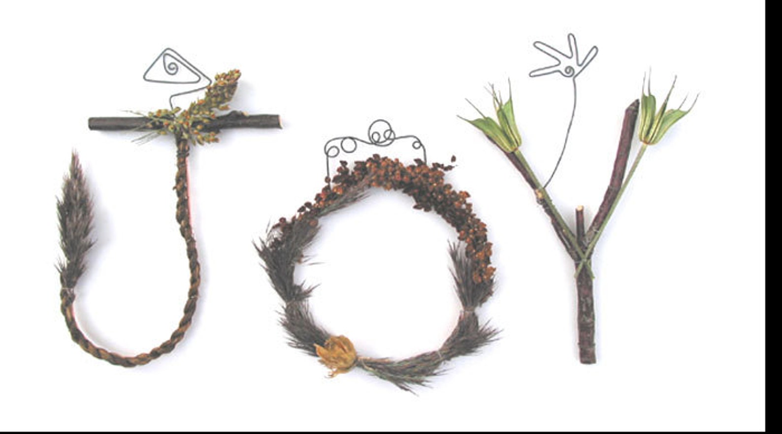 Twig Letters : 3 | Etsy