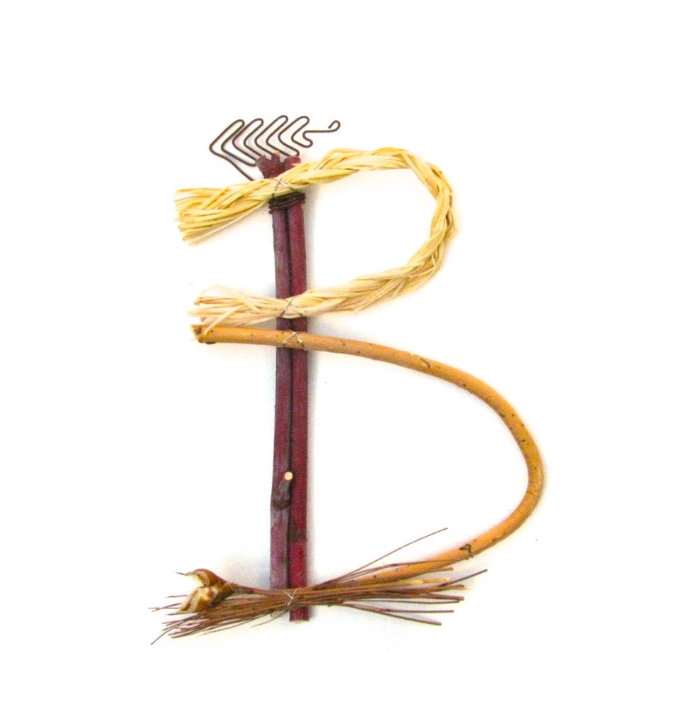 Twig Letters: Alphabet - Etsy