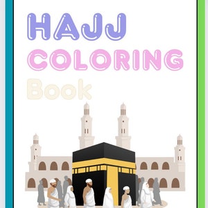 hajj coloring book