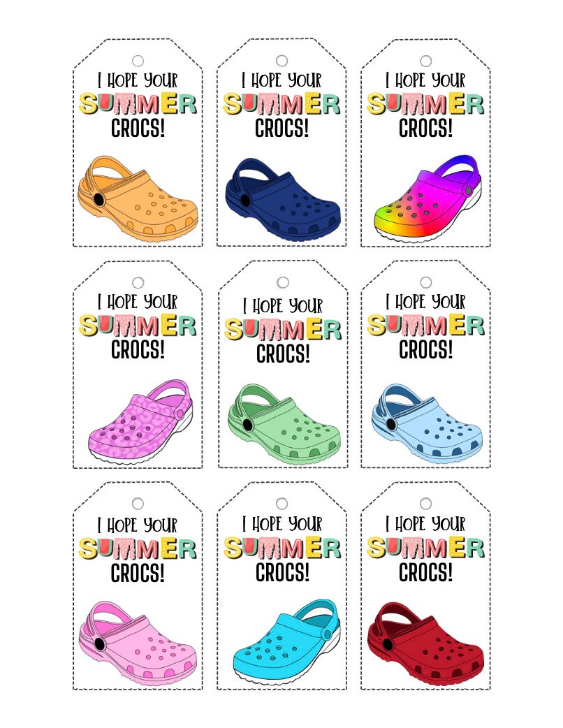 End of School Year Gift Idea for Students or Teachers Gift Tag ...