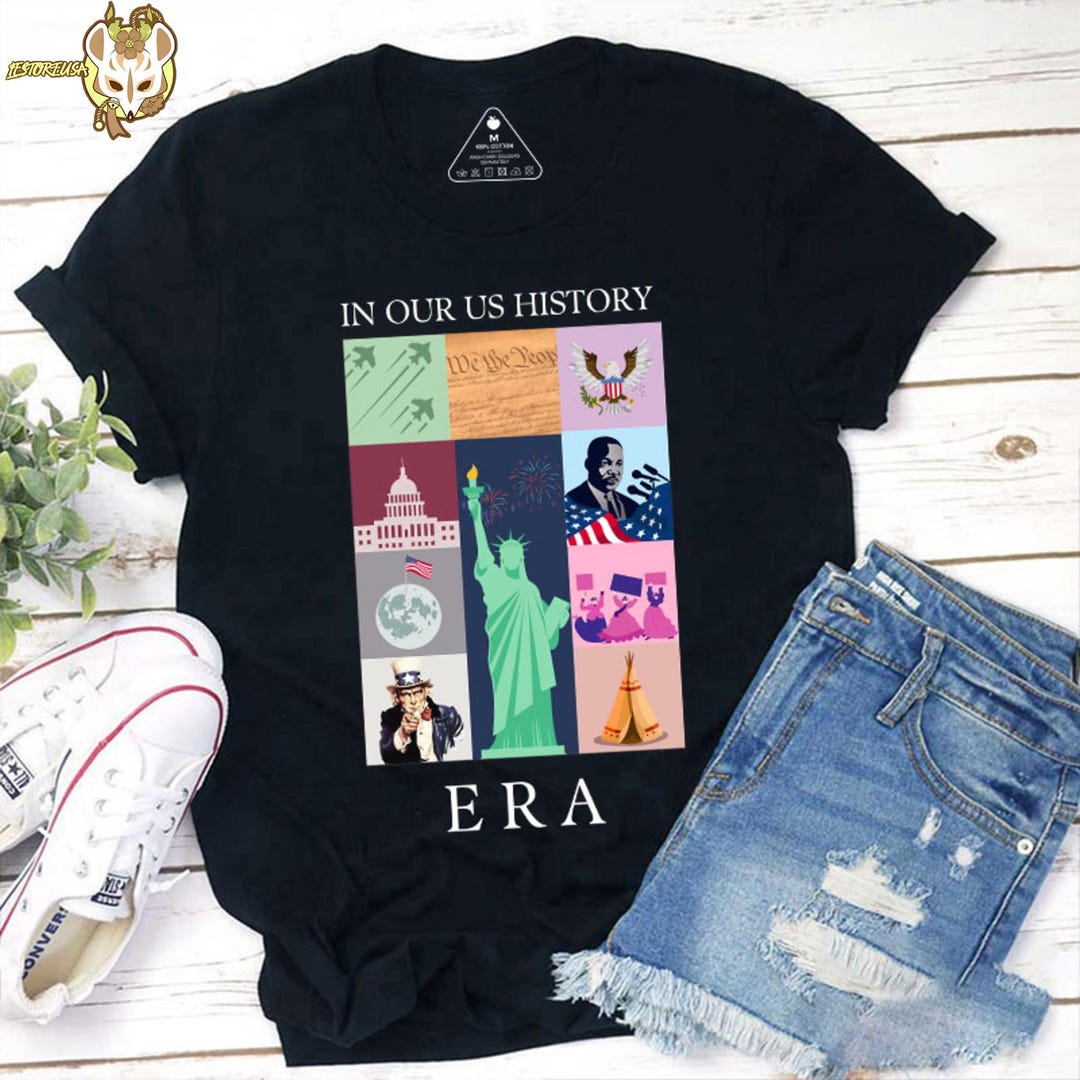 In Our Us History Era Teacher Vintage T-shirt, Teacherlife Shirt ...