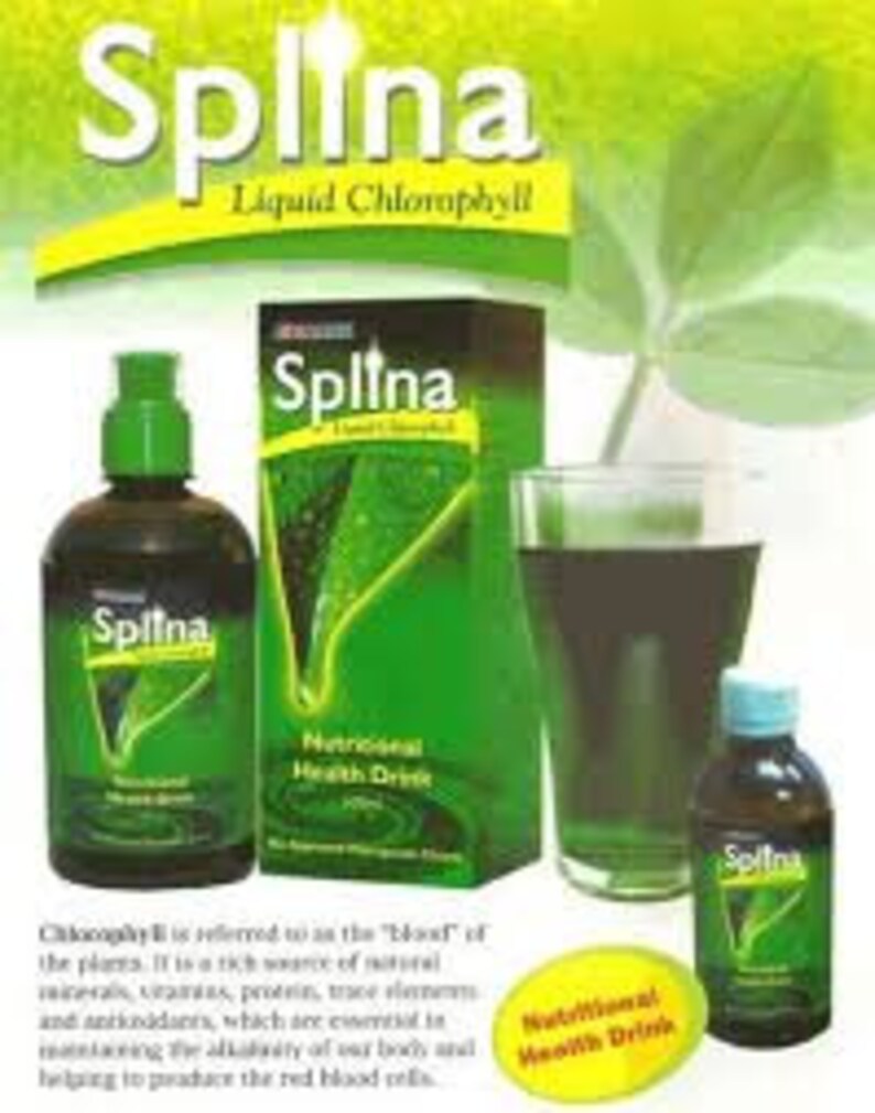 Splina Liquid Chlorophyll - Etsy