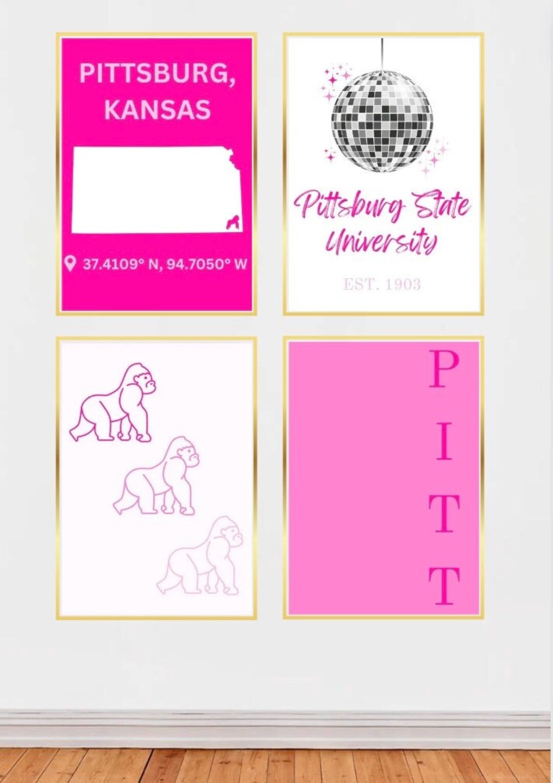 Ticket, Trendy Art, 5x7, Preppy Poster, Printable College Apartment ...