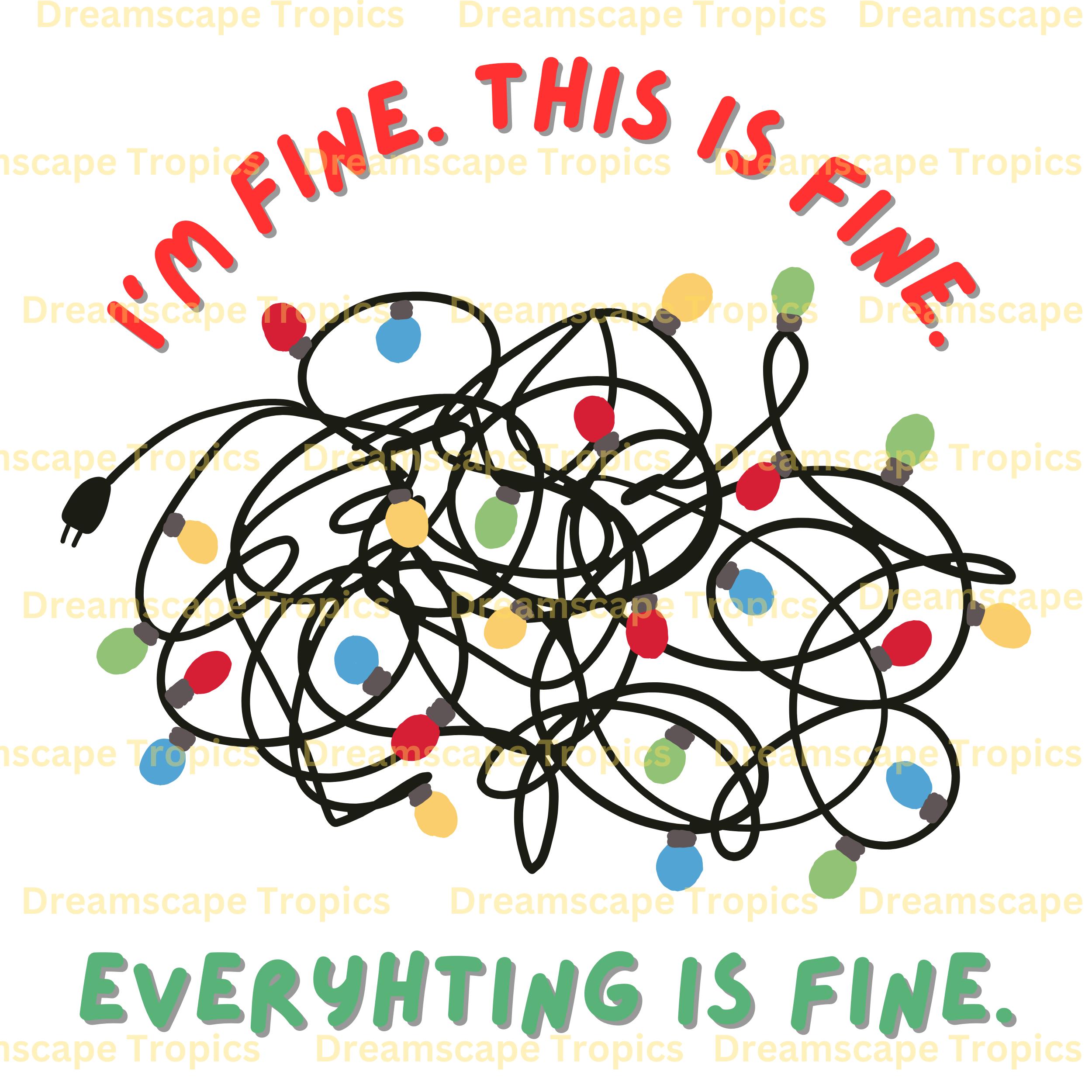 Tangled Christmas SVG, Tangled Lights, Crazy Christmas, Christmas Brain ...