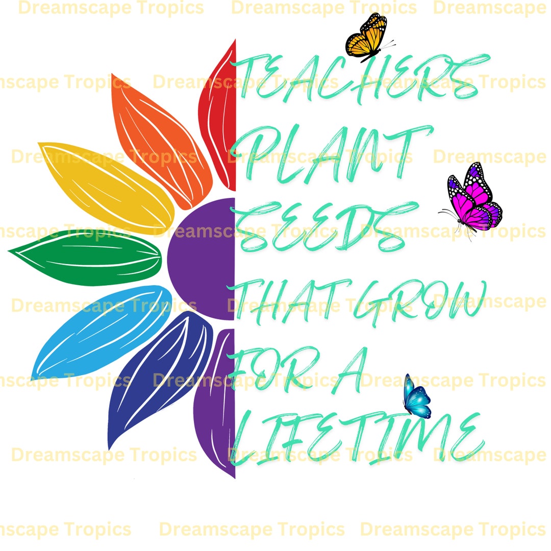 Sunflower Teacher- Teacher, Teach, Education, Children, School SVG, Png ...