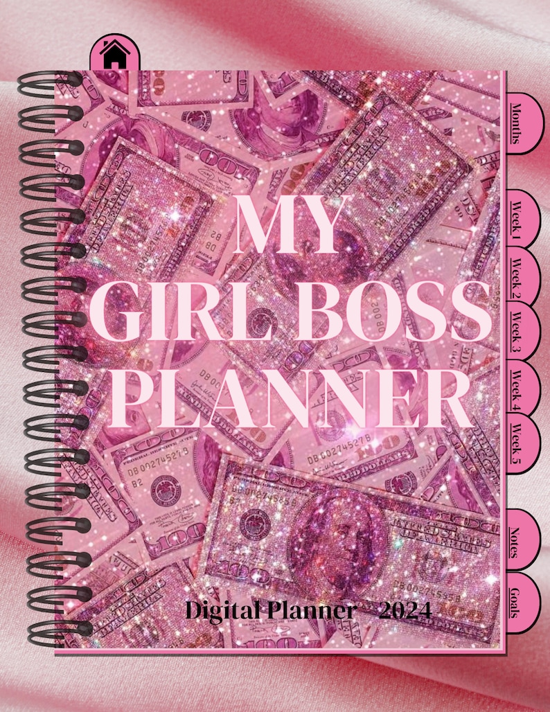 Girl Boss Digital Planner - Etsy
