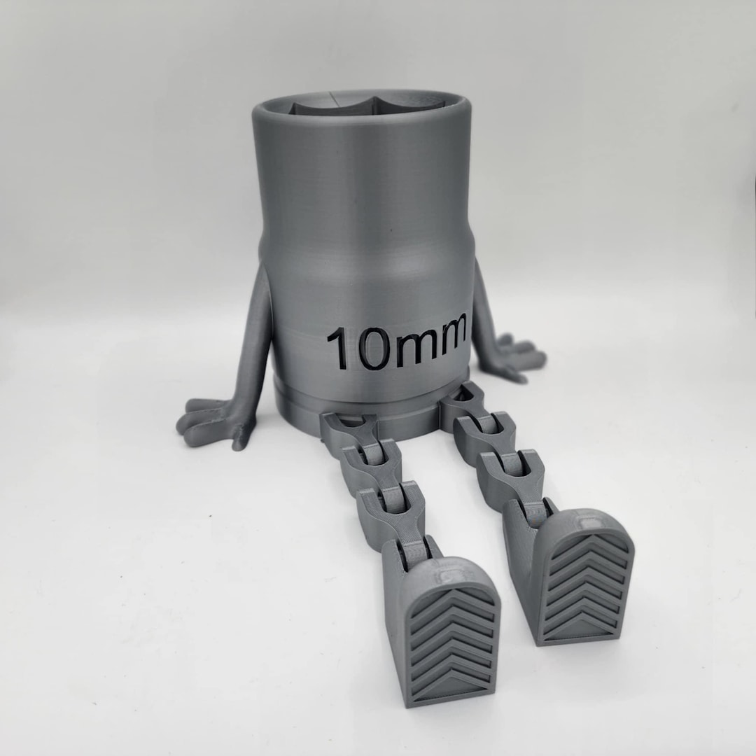 Large 3D Printed Ten Millimeter Socket Buddy - Etsy