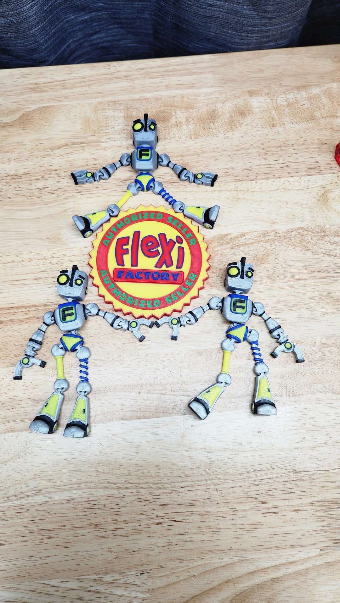 3d Printed Articulated Flexi Factory Robot - Etsy