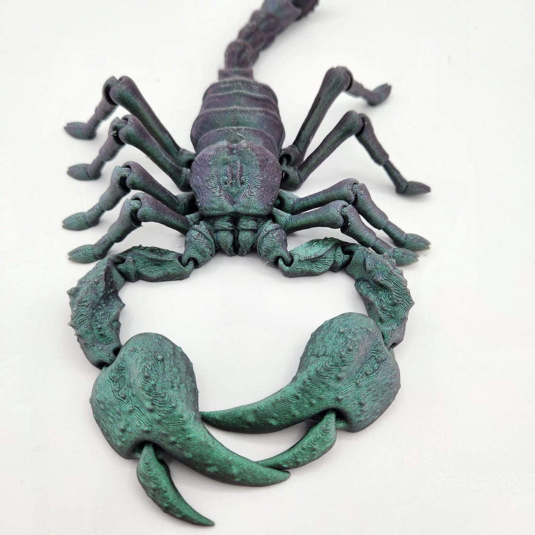 Realistic 3D Printed Scorpion - Etsy