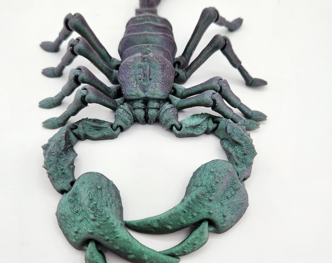 Realistic 3D Printed Scorpion - Etsy