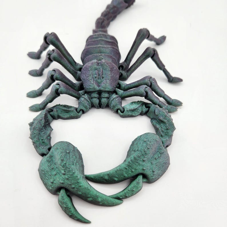 Realistic 3D Printed Scorpion - Etsy