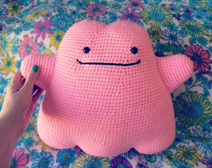 CROCHET Pattern--amigurumi Ditto (pokemon) Plush - Etsy