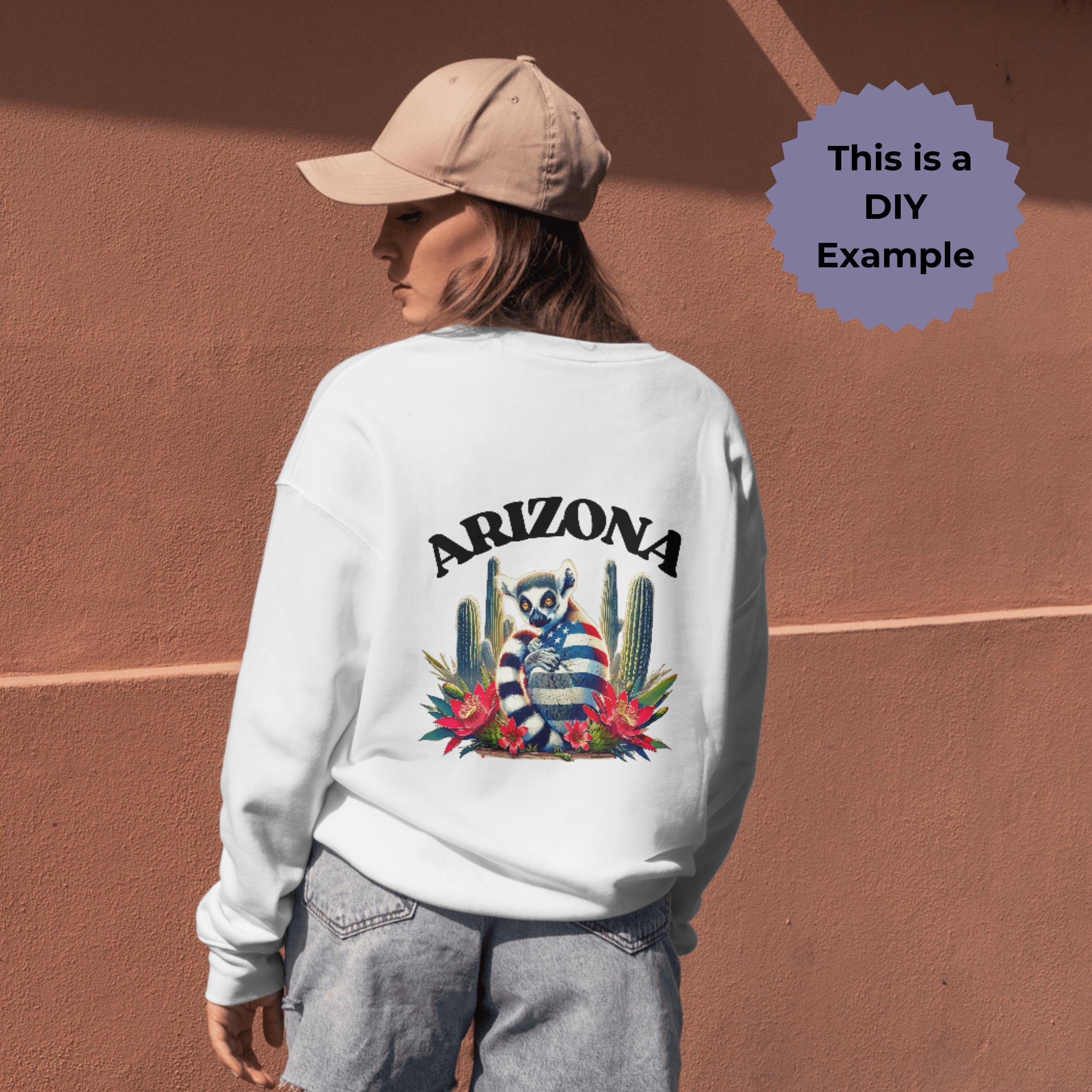 Arizona SVG PNG - USA State Symbols - Cactus Blossom Flower and ...