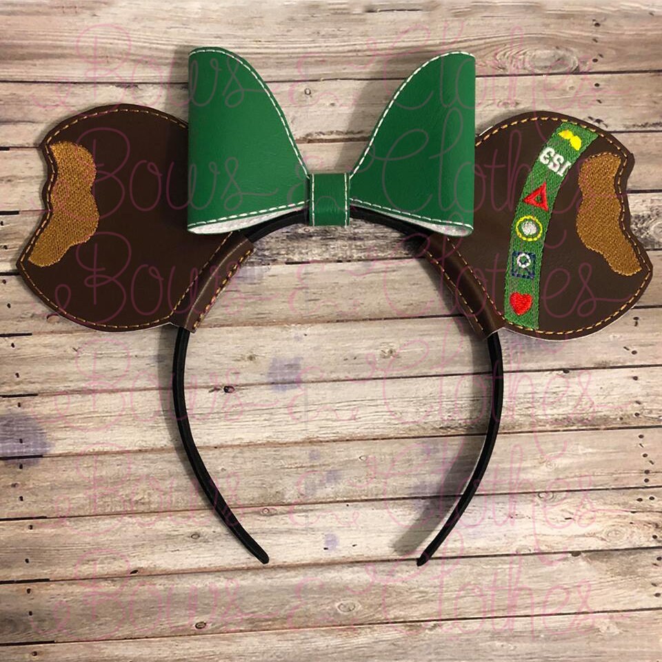 Peanut Butter Cookie Girl Scouts Mouse Ears Headband Embroidery File - Etsy
