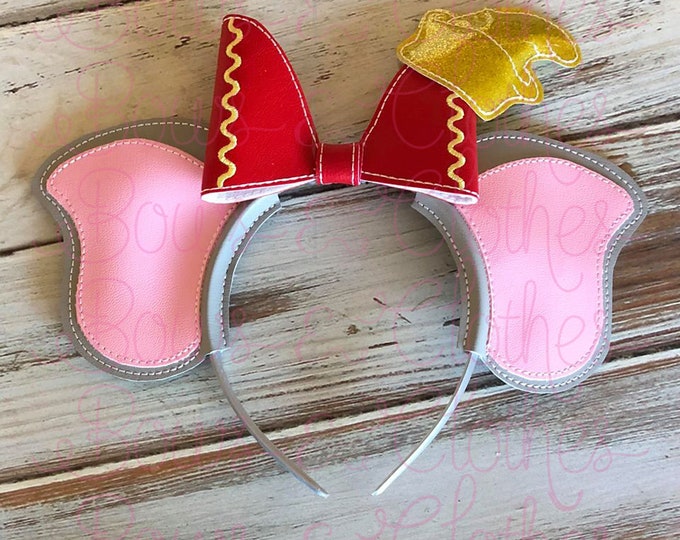 Dumbo Ears, Dumbo Disney Ears, Dumbo Mickey Ears, Dumbo Inspired Minnie ...