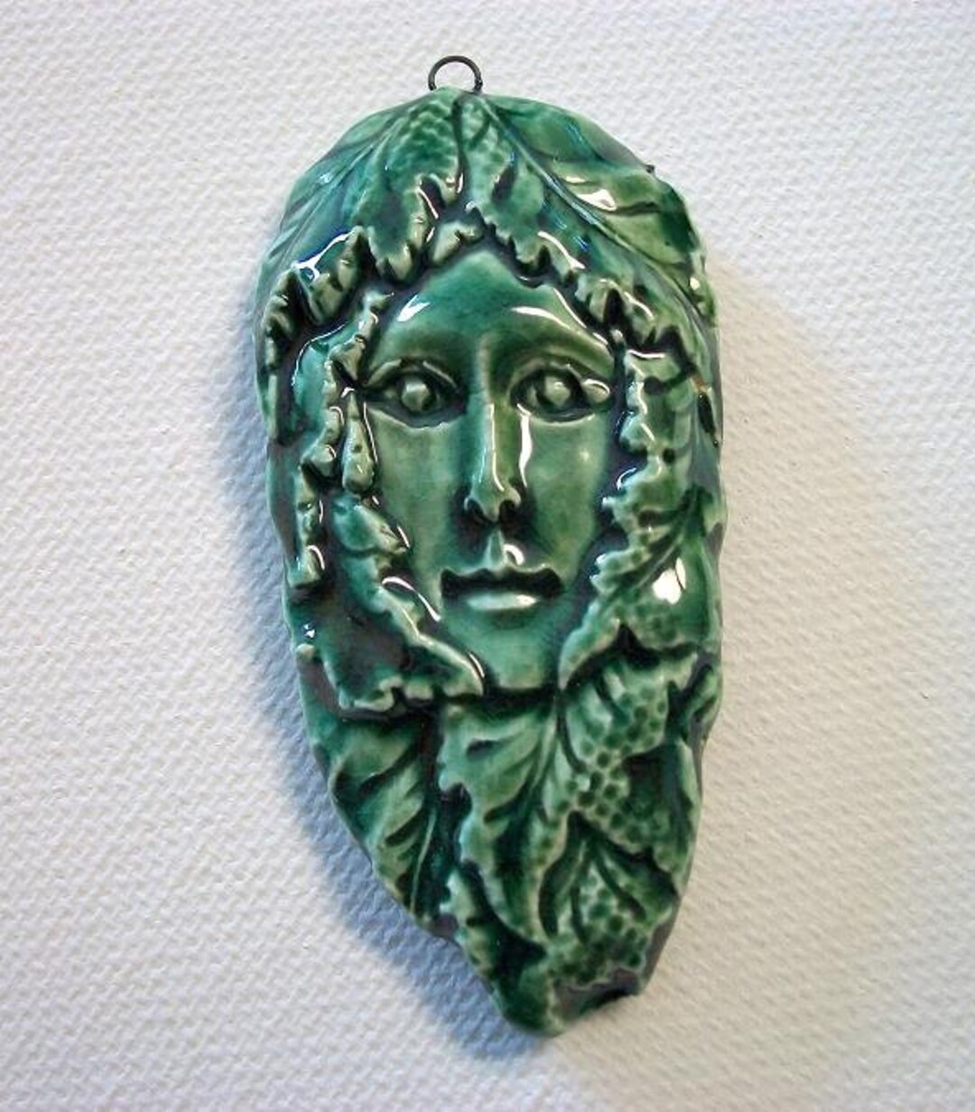 Ceramic Tree Goddess Pendant - Etsy