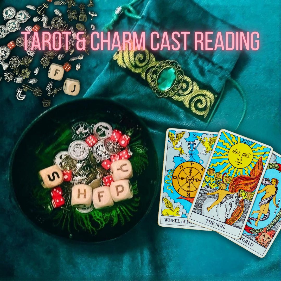 SAME DAY Tarot and Charm Cast Reading, Very Detailed Psychic Guidance ...