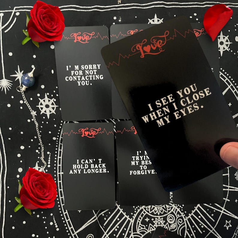 Urgent Messages From Your Ex, Love Oracle Cards for Separated Couples ...