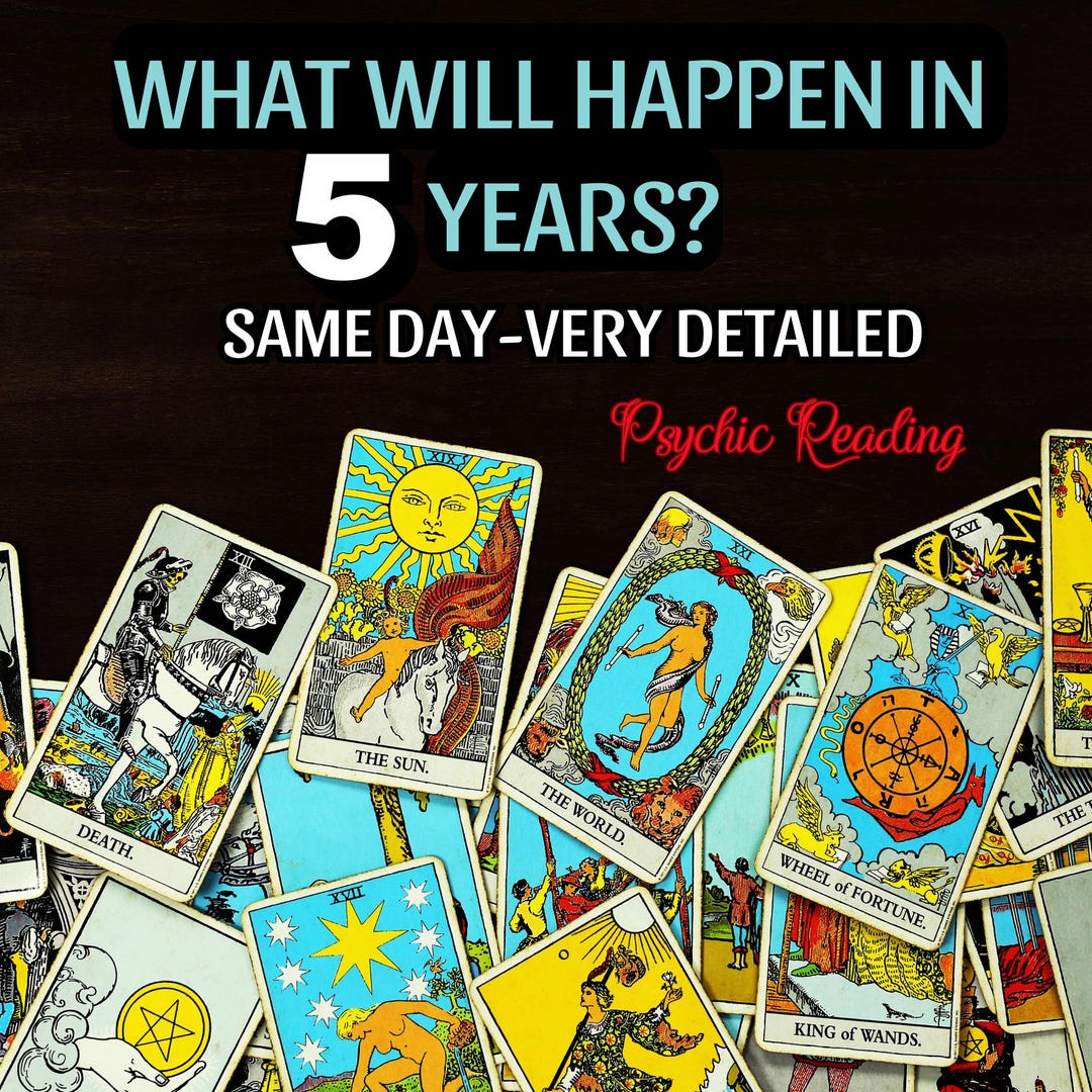 SAME DAY, What Will Happen in 5 Years, Psychic Future Reading, 5 Years ...