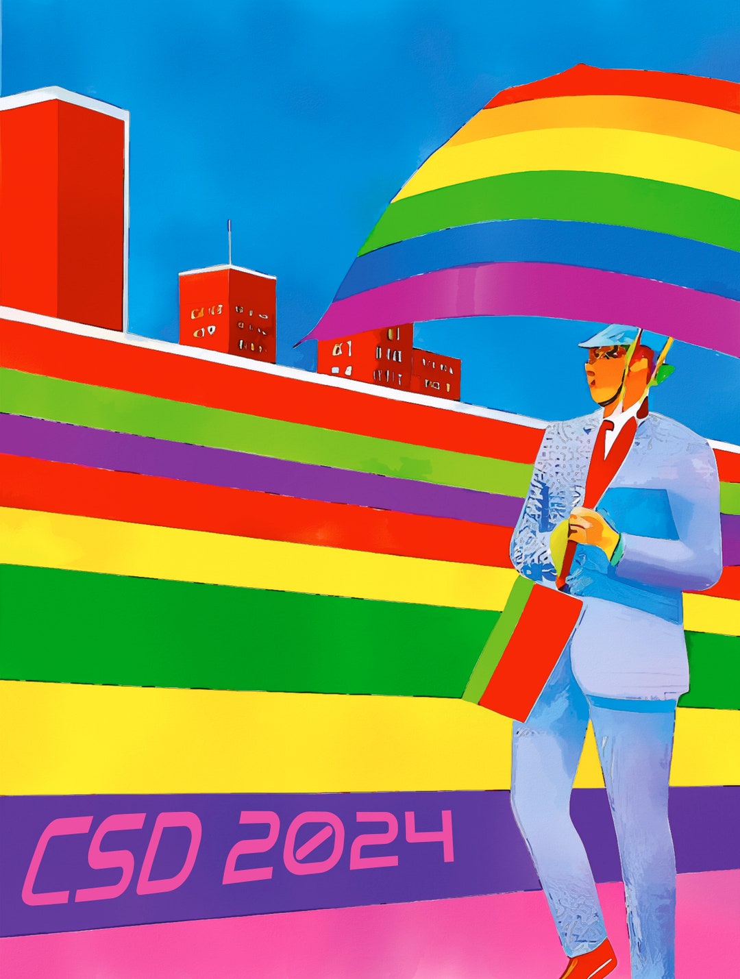 CSD 2024 Forward to the Parade Queer Art in the Brightest Colors of the ...