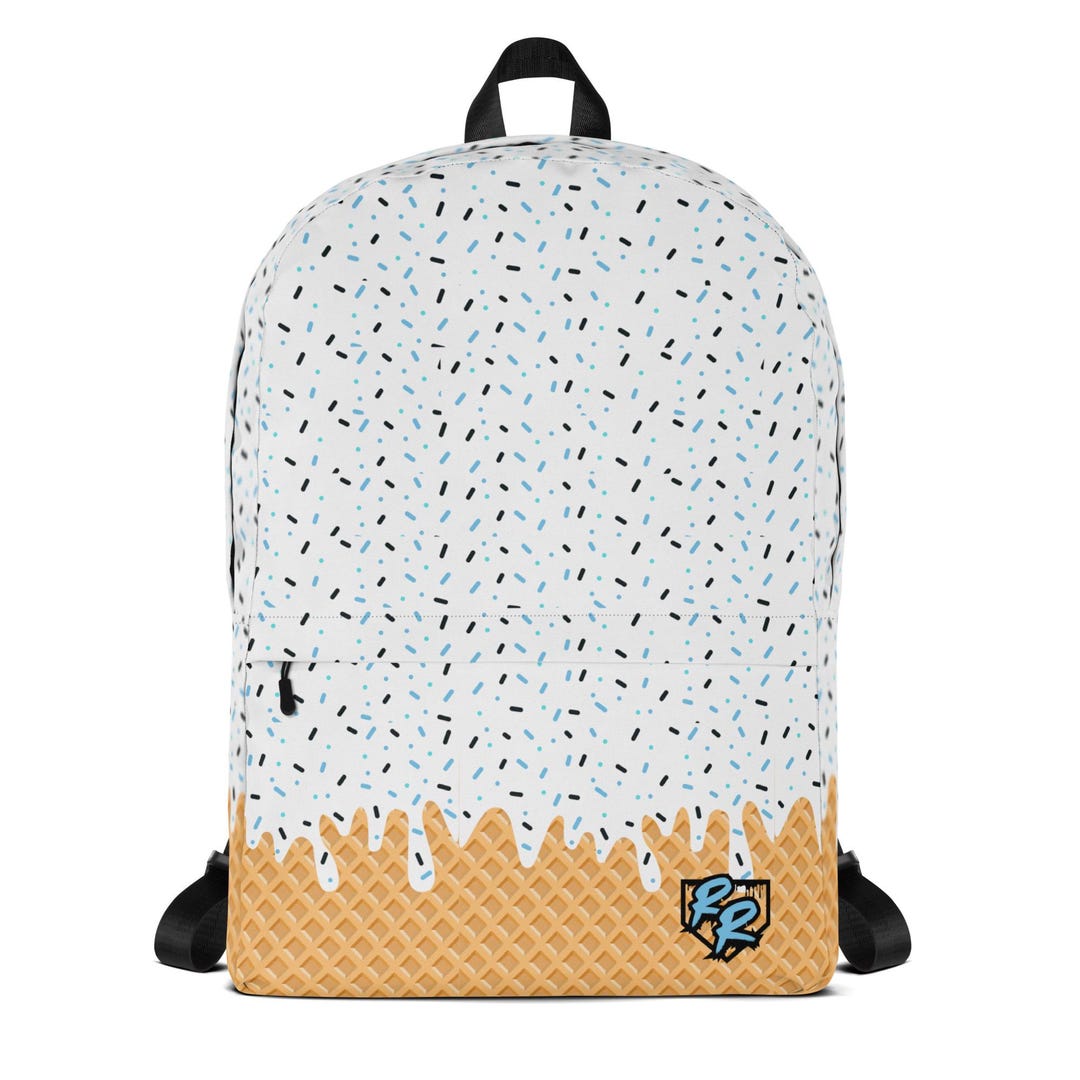Ice Cream White Backpack - Etsy