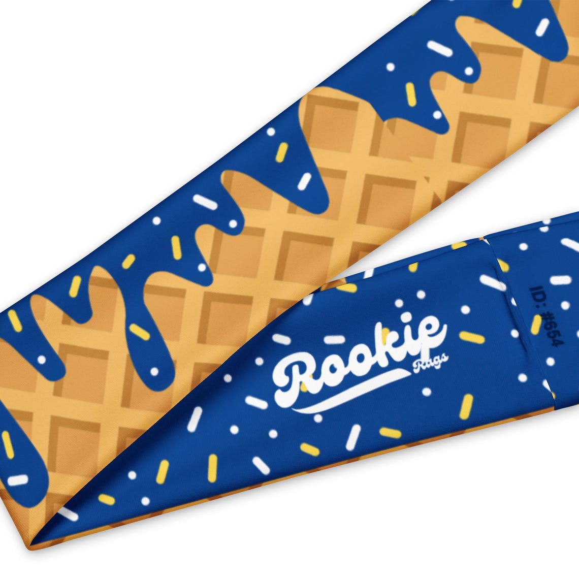 Blue Drip Headband - Etsy