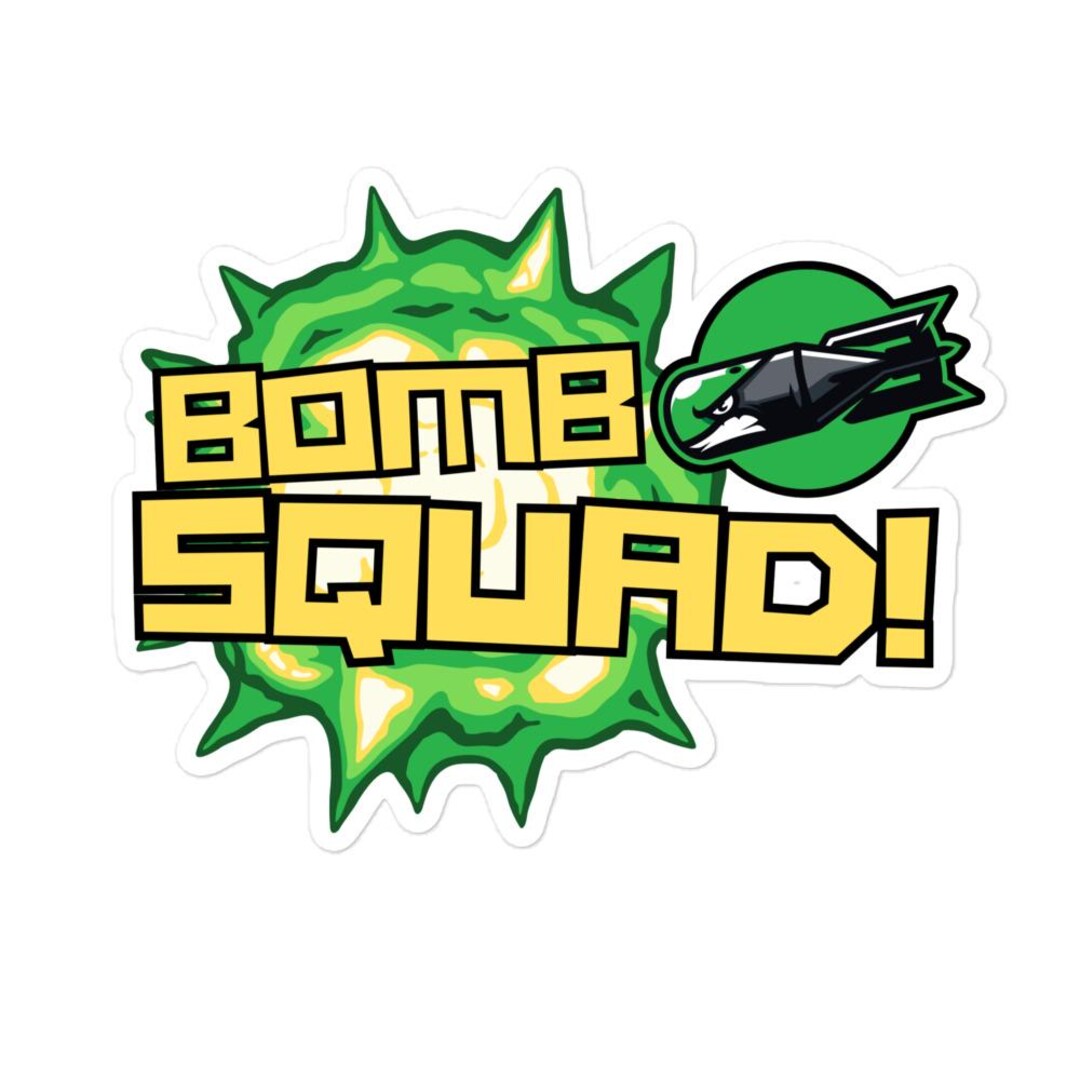 Bomb Squad Sticker - Etsy
