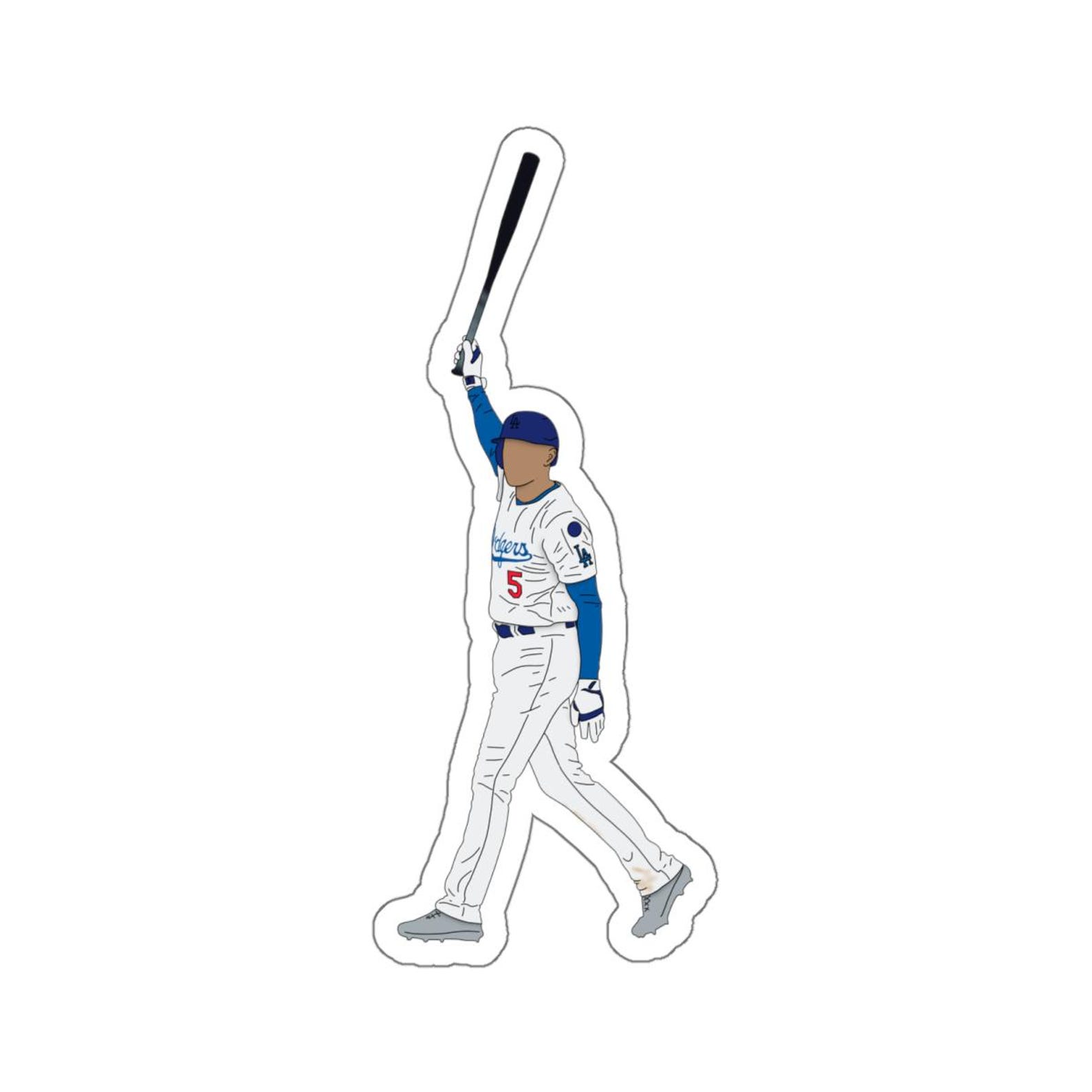 Freddie Freeman Grand Slam Glory Kiss-cut Stickers - Etsy