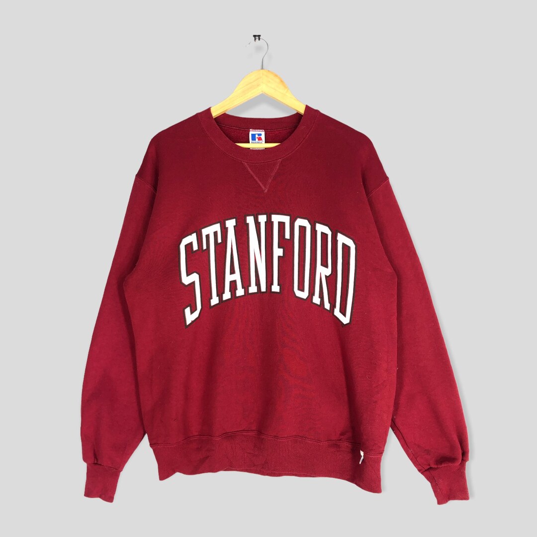 Vintage Stanford University Sweatshirt Stanford Crewneck Stanford Sweater Pullover Stanford ...