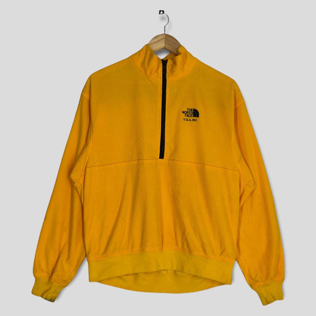 Vintage the North Face Skiwear Half Zipper Jacket Fleece Jacket the ...