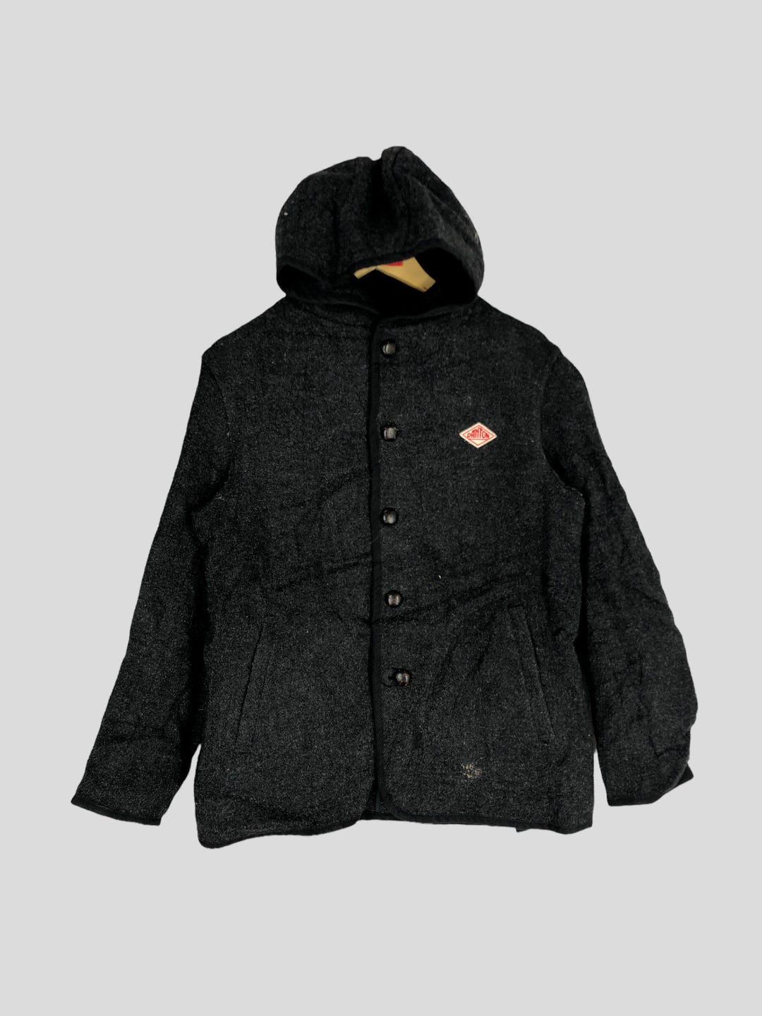 Vintage Danton Travail Button Duffle Hoodie Jacket Danton Wool Jacket ...