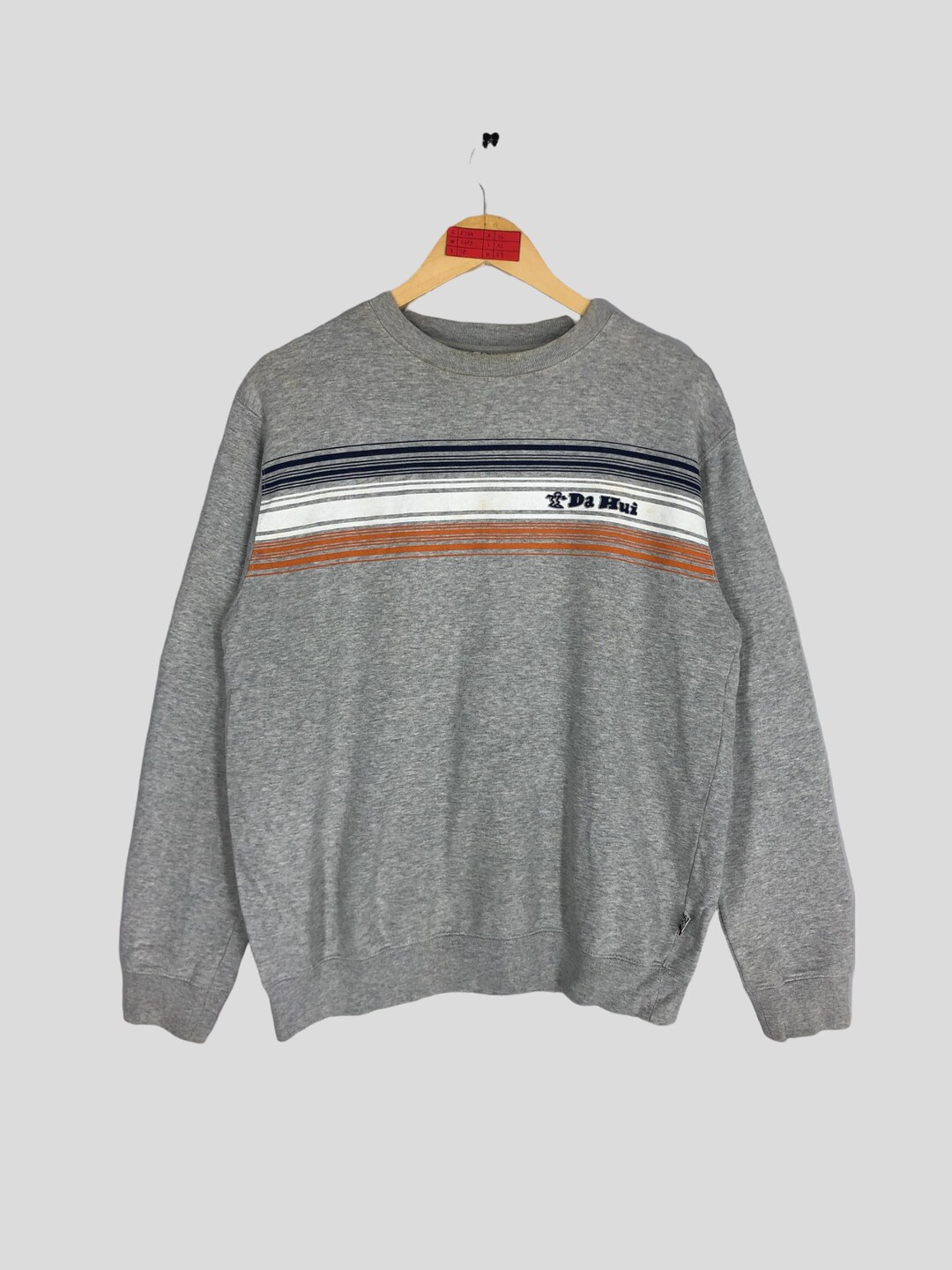 Vintage Da Hui Hawaii Surf Sweatshirt, Gray Crewneck (size L) - Etsy