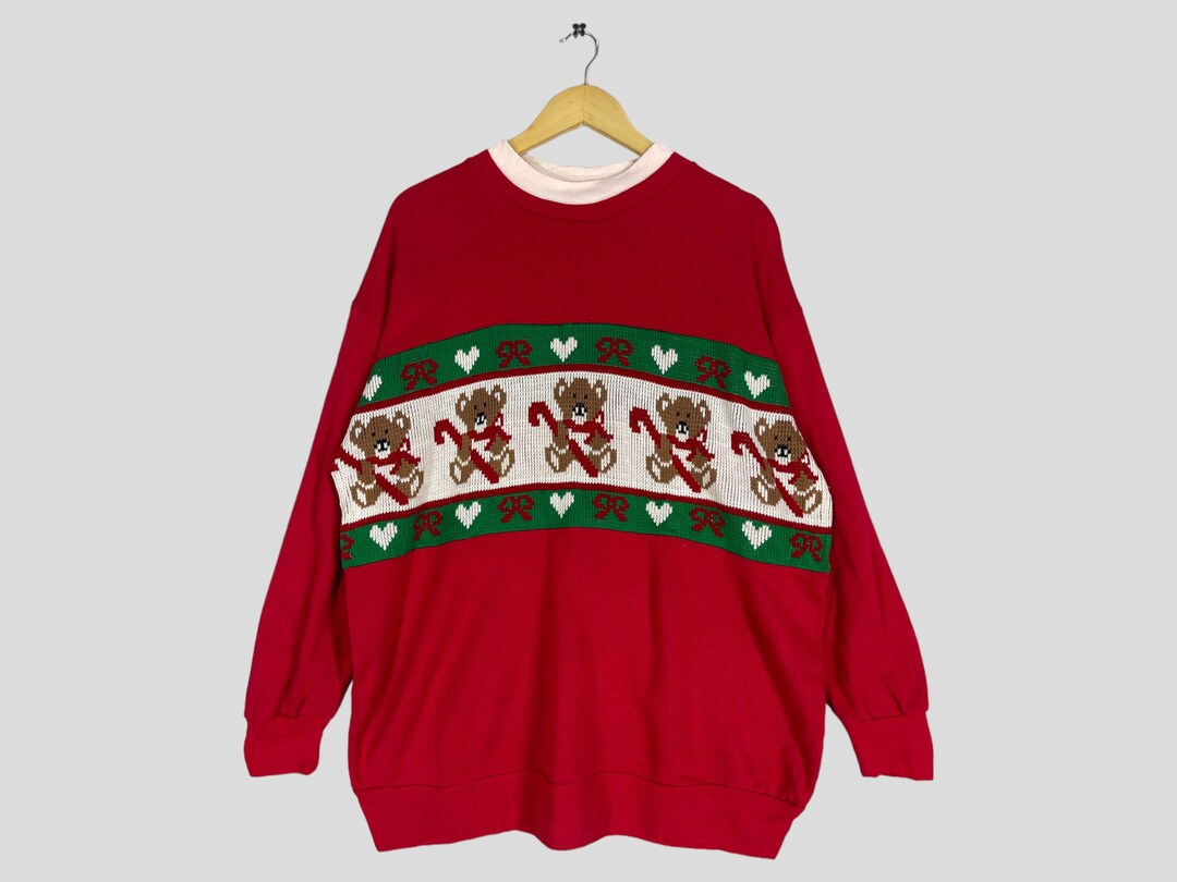 Vintage 70s 80s Nutcracker Ugly Christmas Sweatshirt Nutcracker Sweater ...
