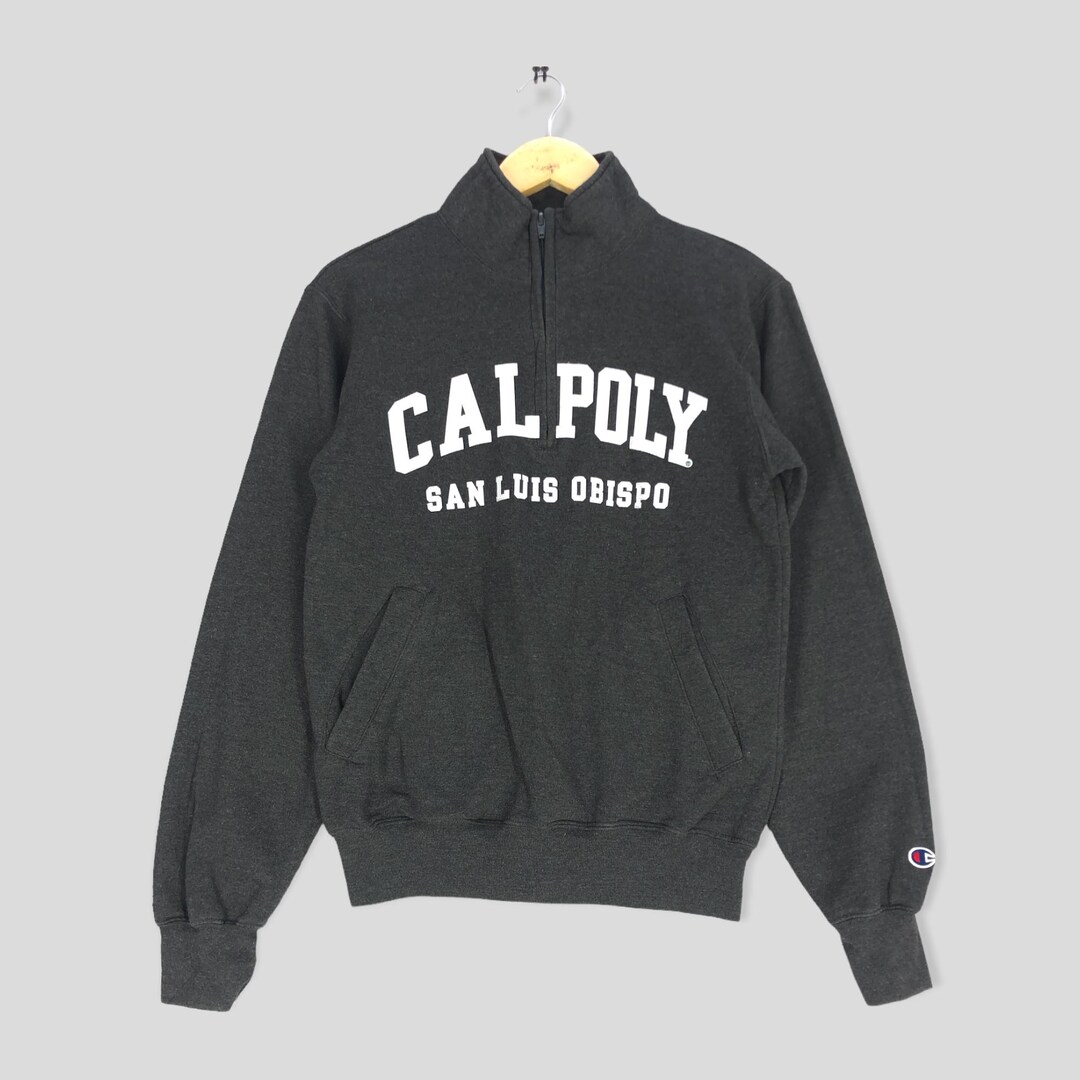 Vintage California Polytechnic State University by Champion Half Zipper ...