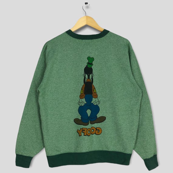 Vintage Goofy Walt Disney Cartoon Sweatshirt Small Di… - Gem