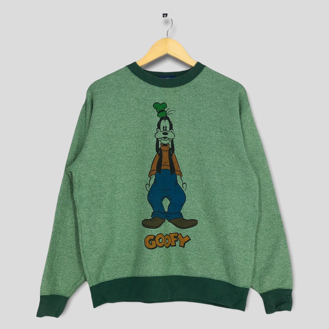 Vintage Goofy Walt Disney Cartoon Sweatshirt Small Disney Goofy Big ...