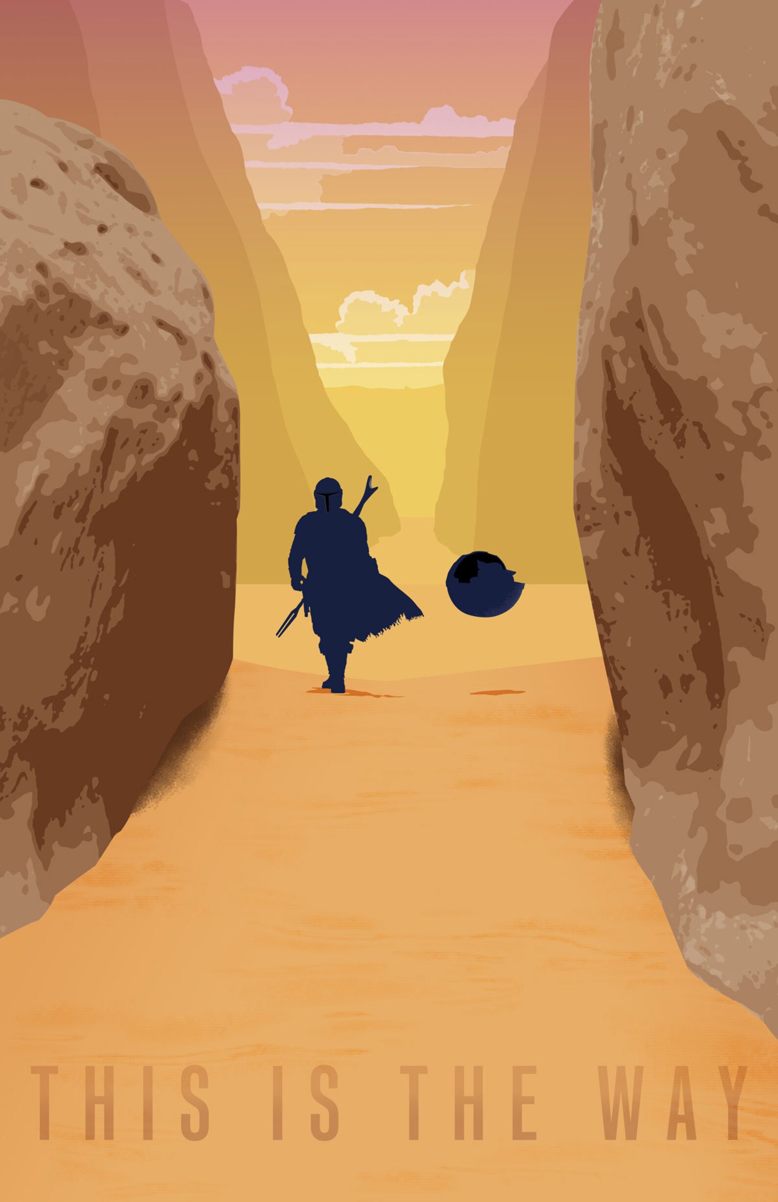 This is the Way Poster | Etsy