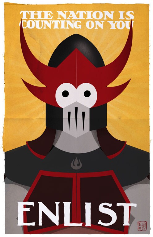Fire Nation Recruiting Poster - Etsy