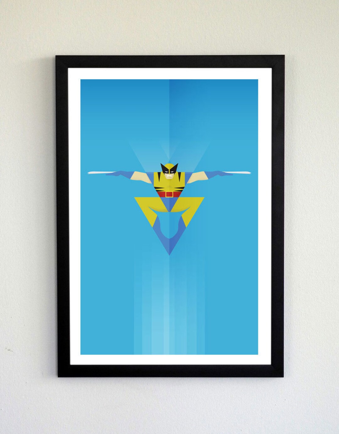 Minimalist X-men Wolverine Poster - Etsy