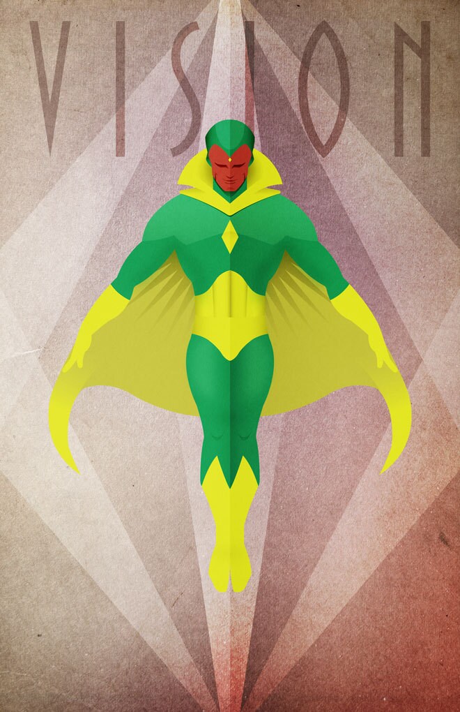 The Vision Deco Poster - Etsy