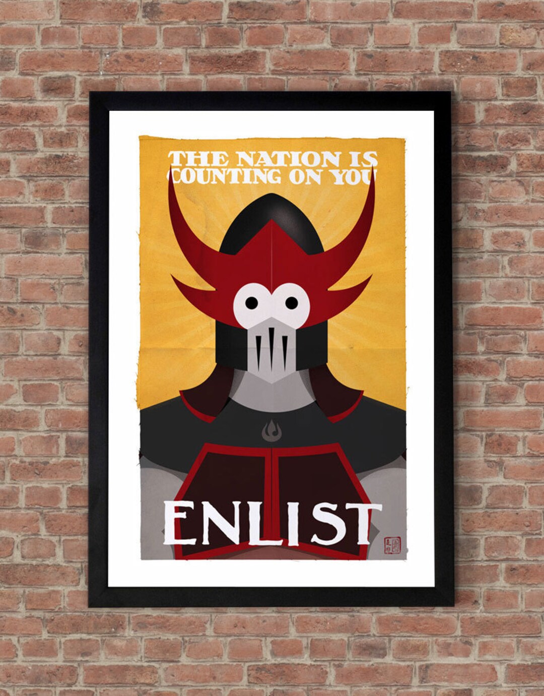 Fire Nation Recruiting Poster - Etsy