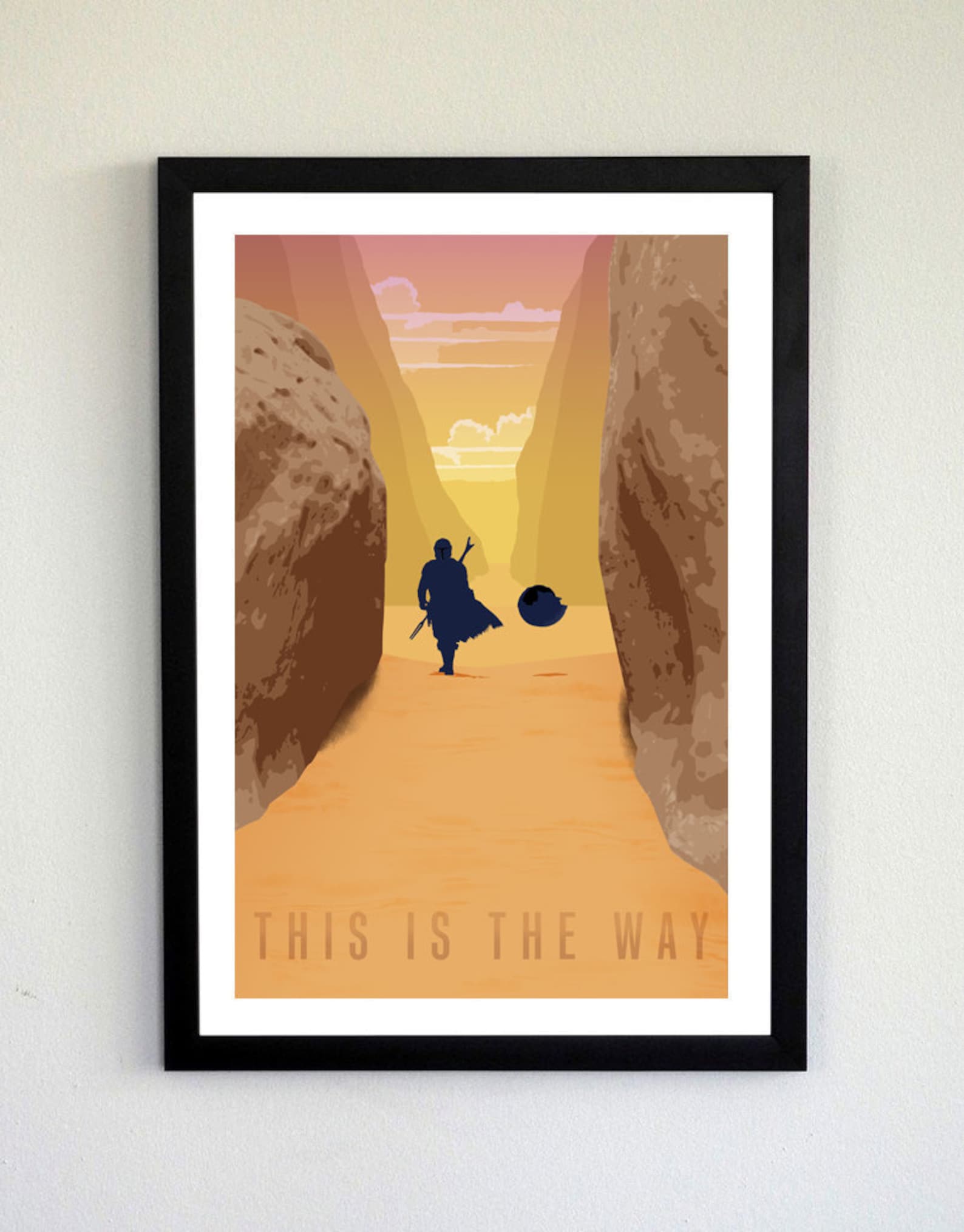 This is the Way Poster | Etsy