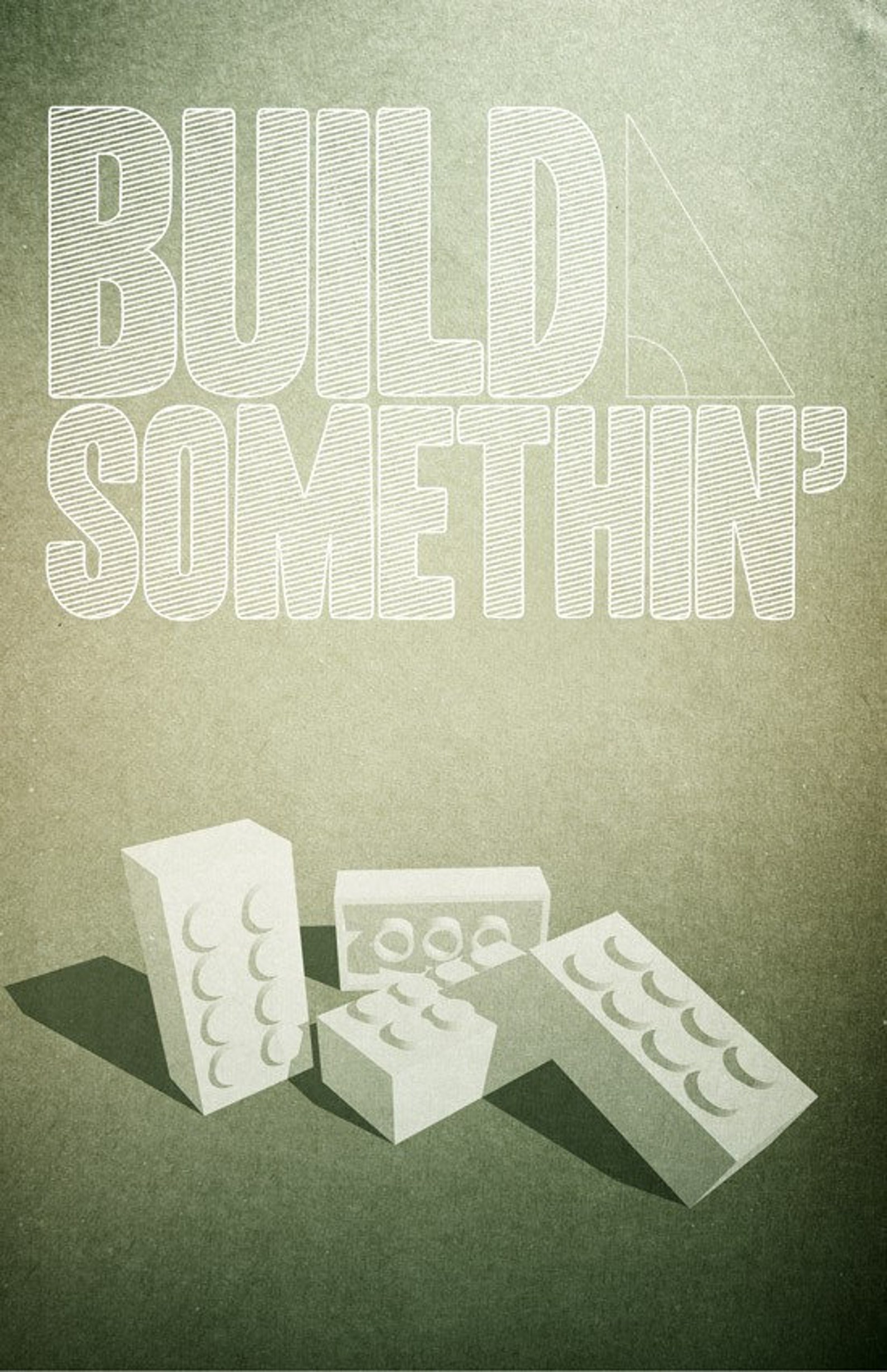 Build Somethin' Poster - Etsy