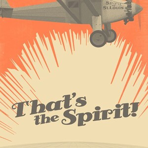 That's the Spirit Poster - Etsy