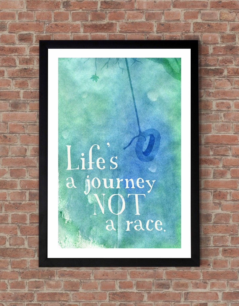 Lifes a Journey Print - Etsy