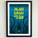 Twenty Thousand Leagues Under the Sea Poster Print - Etsy